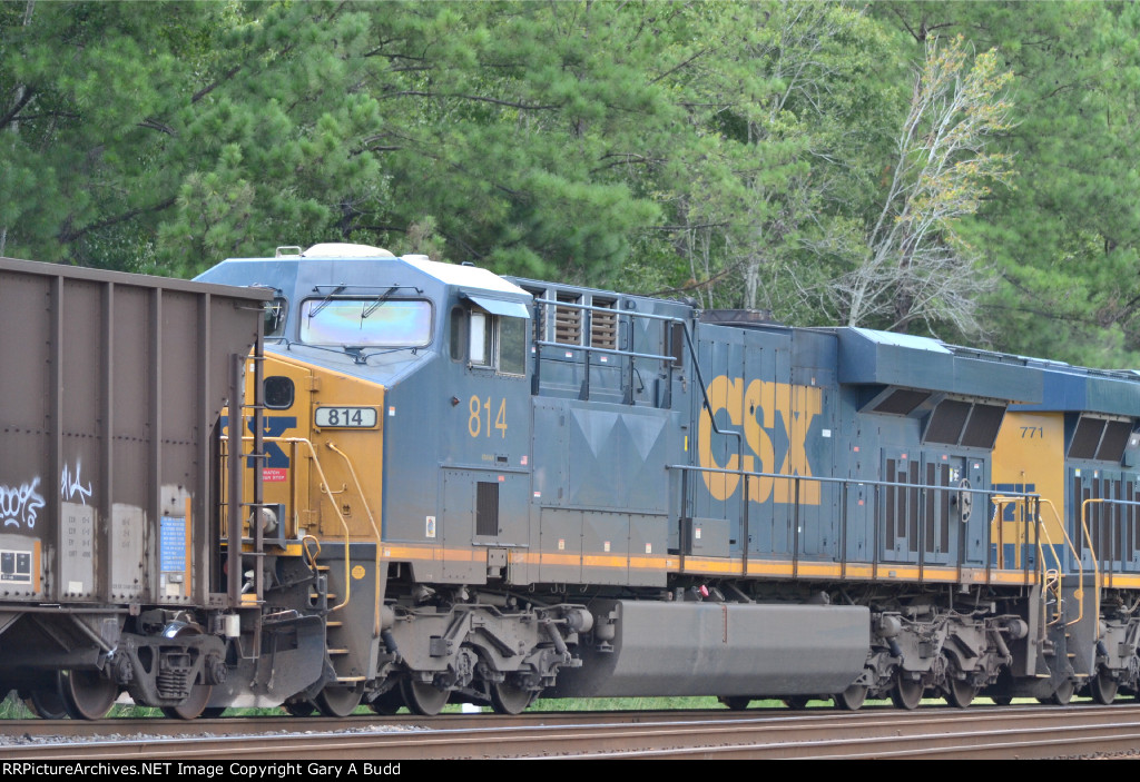 CSX ES44AH 814